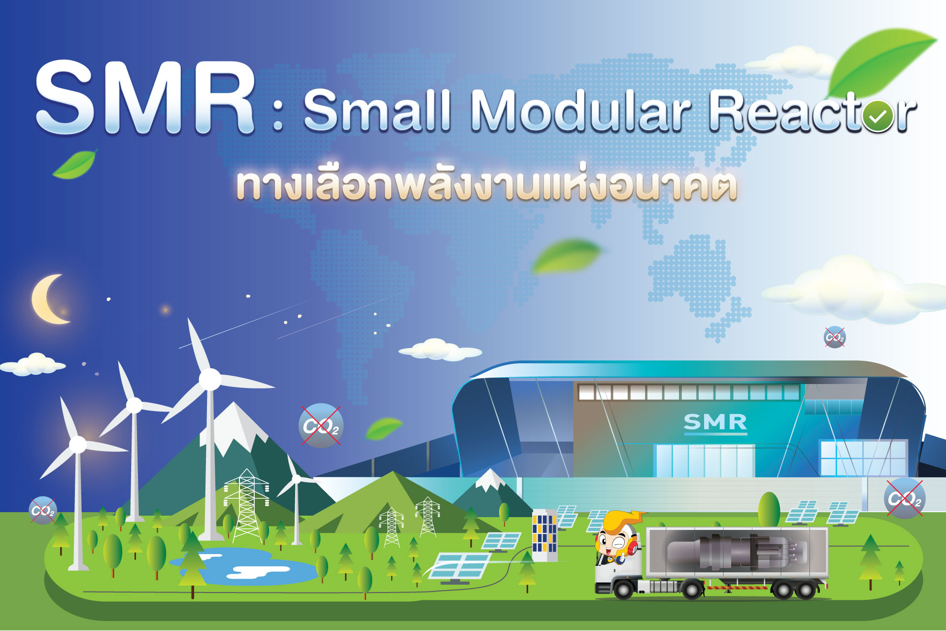 ⚡ SMR : Small Modular Reactor ทางเลือกพลังงานแห่งอนาคต - ห้องเรียนสีเขียว